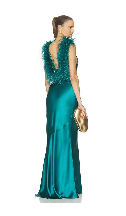 Retrofete Brisbane Dress In Blue