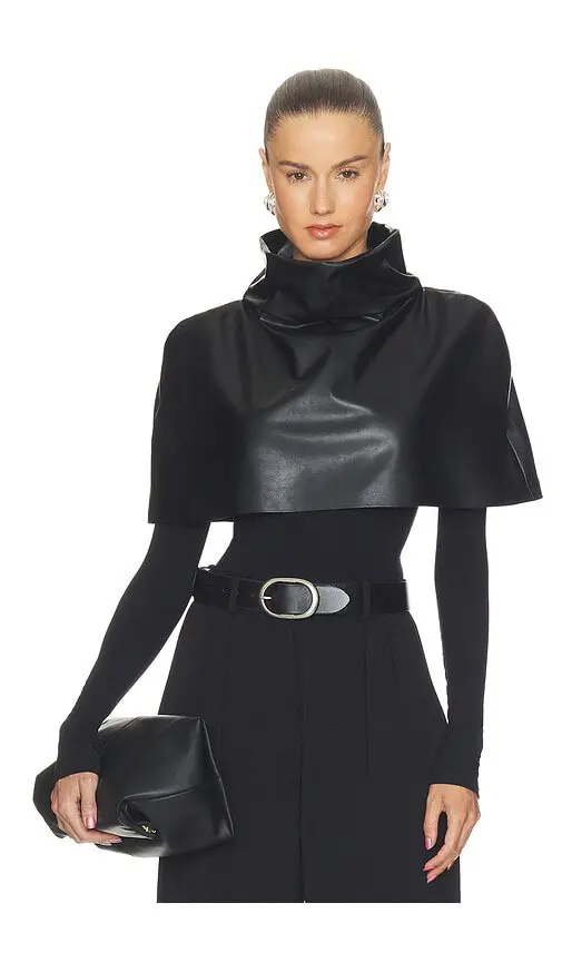Norma Kamali Turtle Capelet