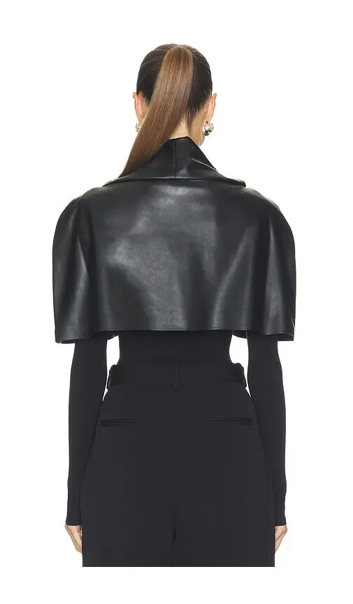 Norma Kamali Turtle Capelet