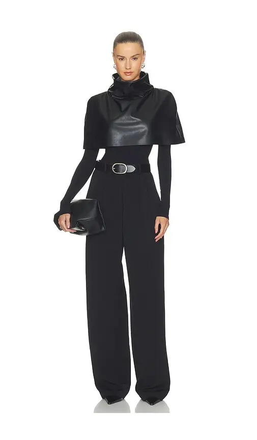 Norma Kamali Turtle Capelet