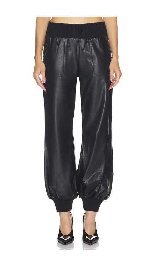 Norma Kamali Puff Jog Pant
