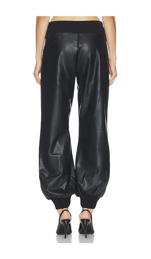 Norma Kamali Puff Jog Pant