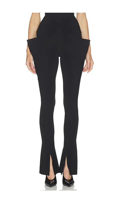 Norma Kamali Wing Spat Legging