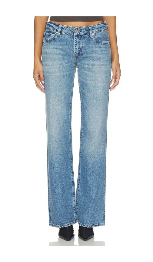 FRAME The Off Duty Rodeo Jeans In Blue