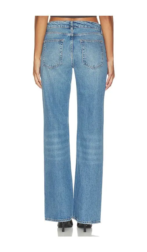 FRAME The Off Duty Rodeo Jeans In Blue