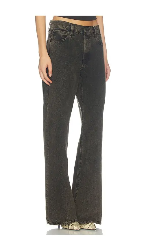 FRAME The Loose Jeans In Charcoal - Dune Oxide
