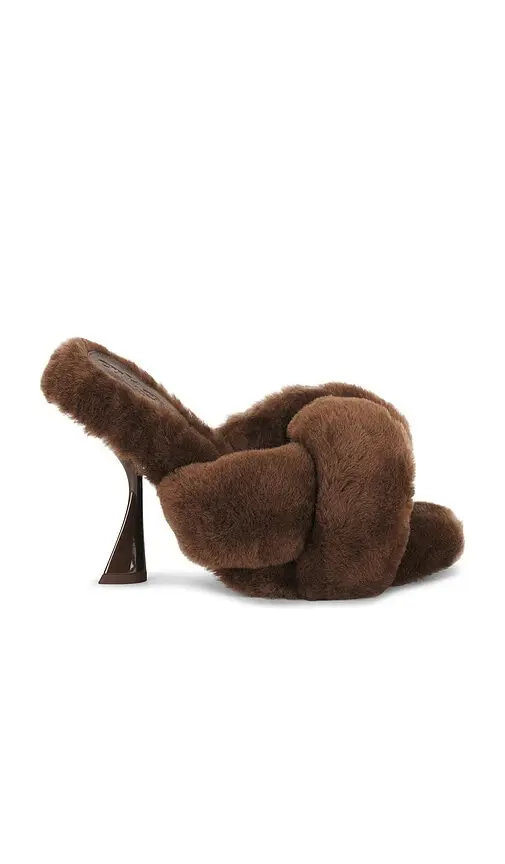 Cult Gaia Zabelle Sandal In Chocolate