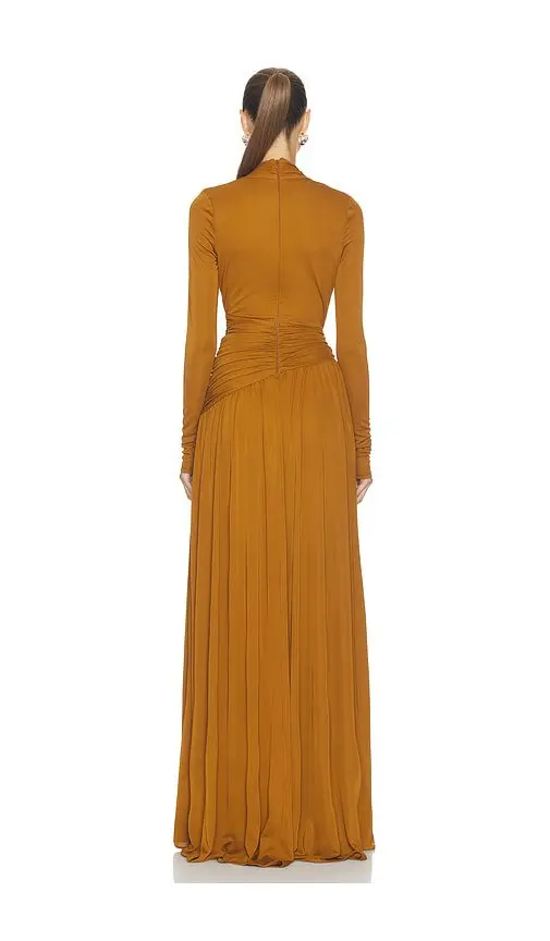 Cinq À Sept Zaviana Dress In Brown