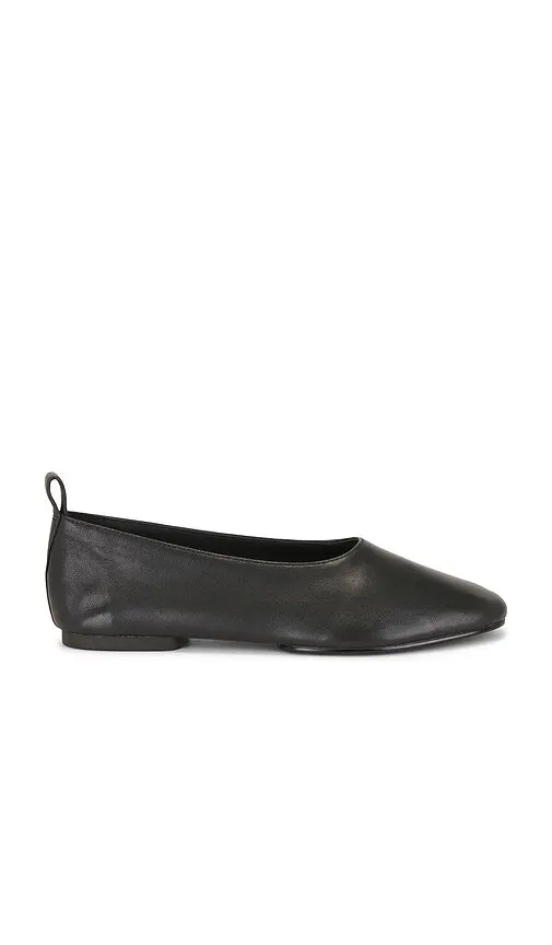 Madewell Freja Flat In Black