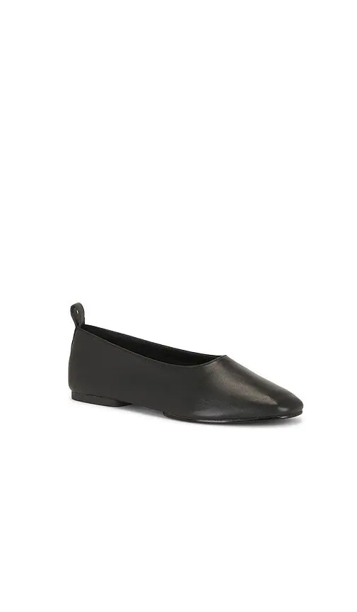 Madewell Freja Flat In Black