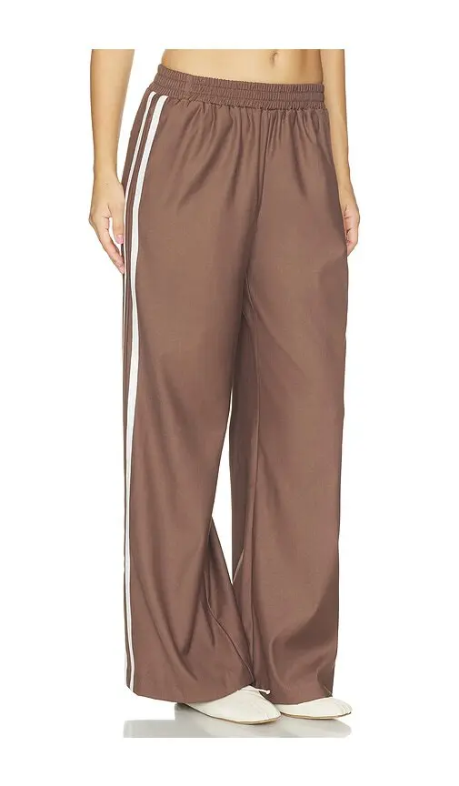 4TH & RECKLESS X Tallulah Track Trousers In Brown