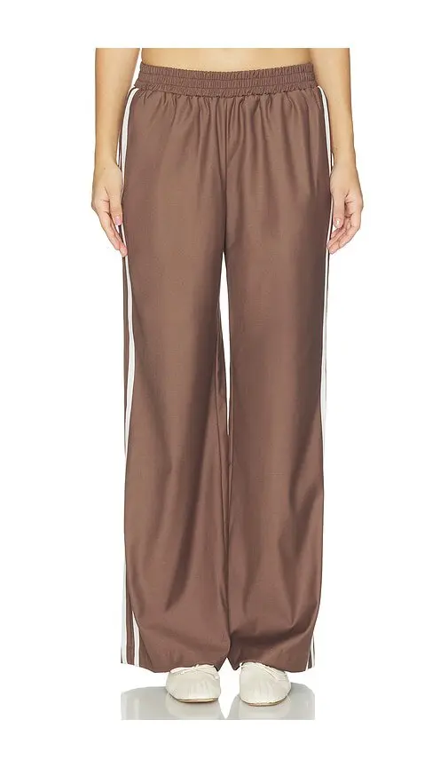 4TH & RECKLESS X Tallulah Track Trousers In Brown