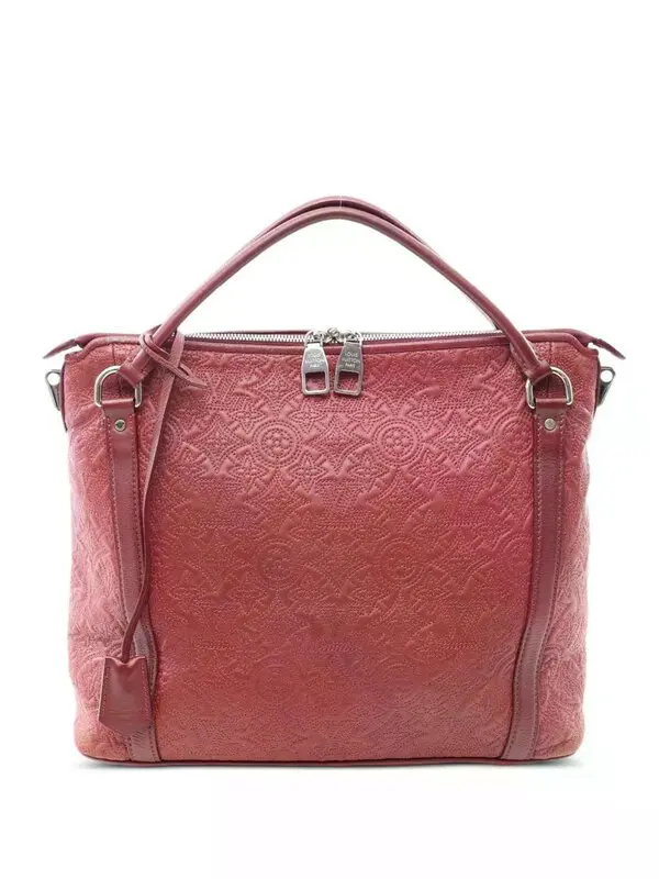LOUIS VUITTON Pm 2011 Ixia Monogram Antheia Handbag - Red
