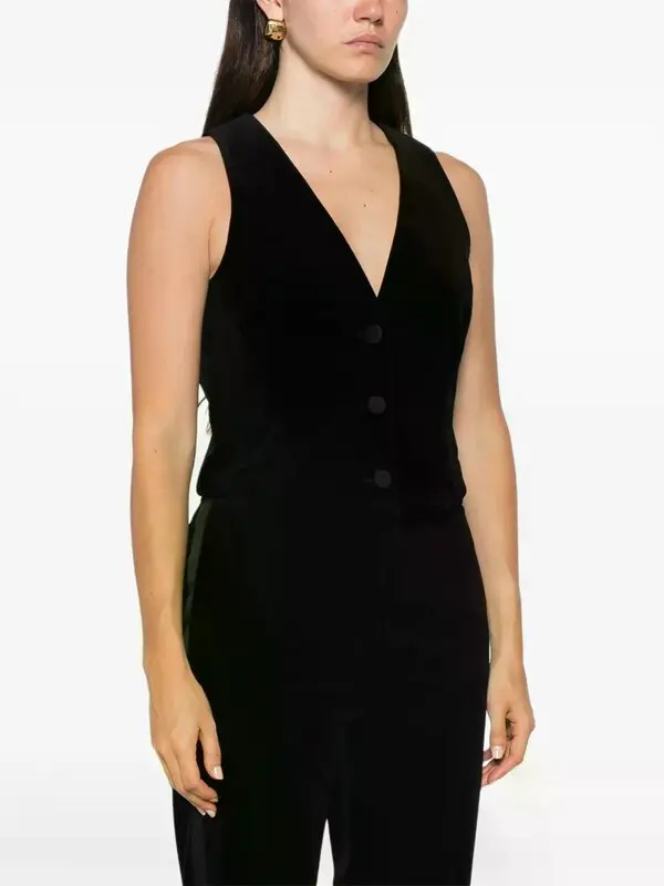 Max Mara Velvet Waistcoat