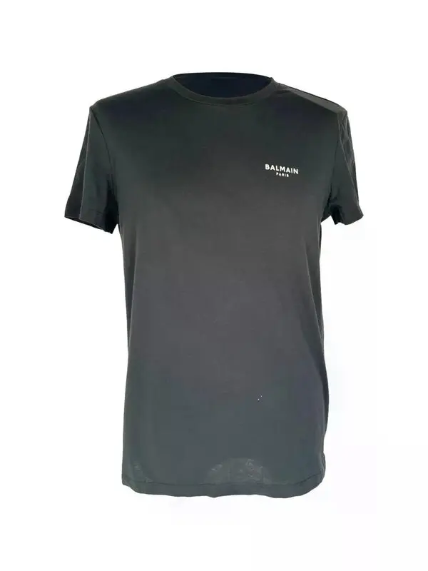 Balmain Logo-flocked T-shirt