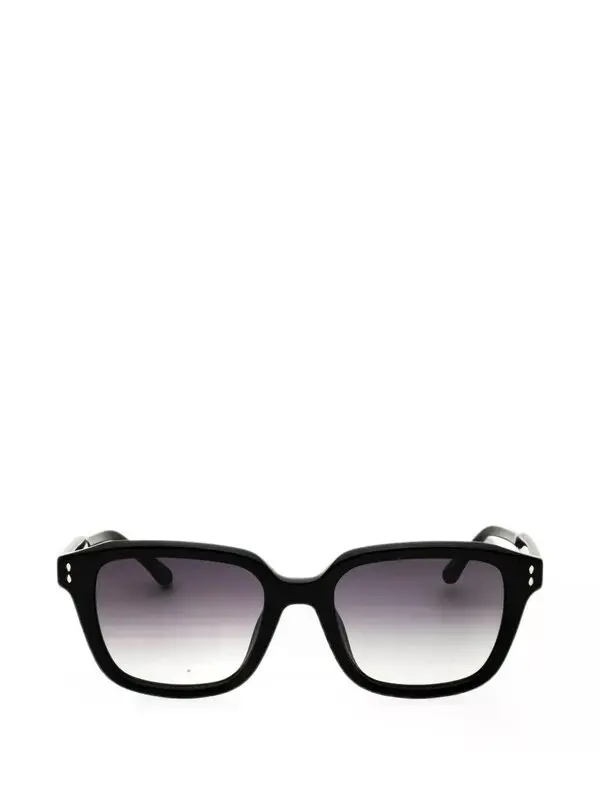 Isabel Marant Étoile Rectangle-frame Sunglasses - Black
