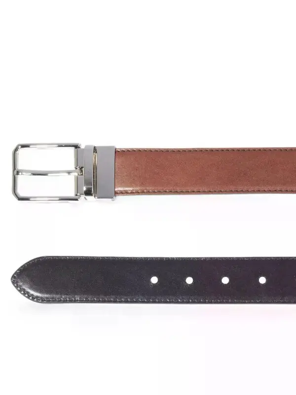 THE BRIDGE Reversible Leather Belt