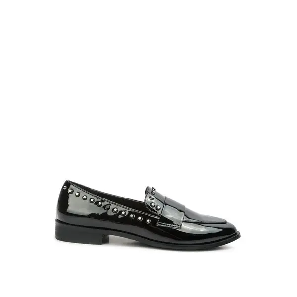 RAG & CO Emilia Patent Stud Penny Loafers In By