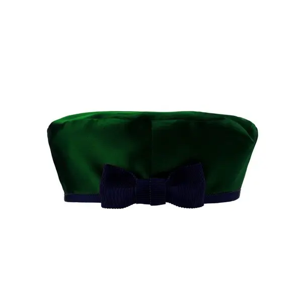 SIBI HATS Blue / Green Craving Green French Beret Hat
