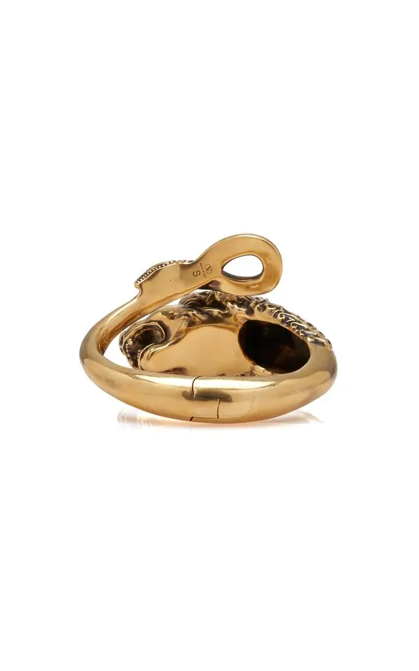 Valentino Garavani Brass Lion Bangle