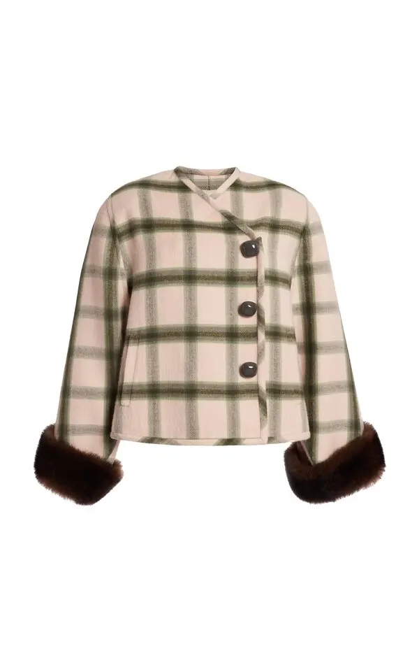 Valentino Garavani Double Wool Caban Jacket