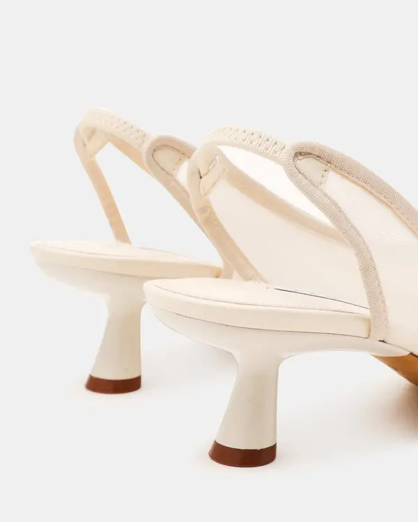 Steve Madden Xtra Mesh Heels - Bone