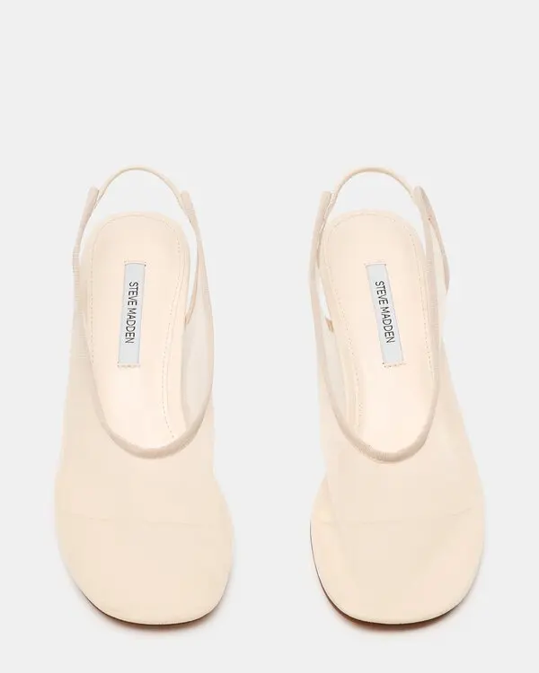 Steve Madden Xtra Mesh Heels - Bone