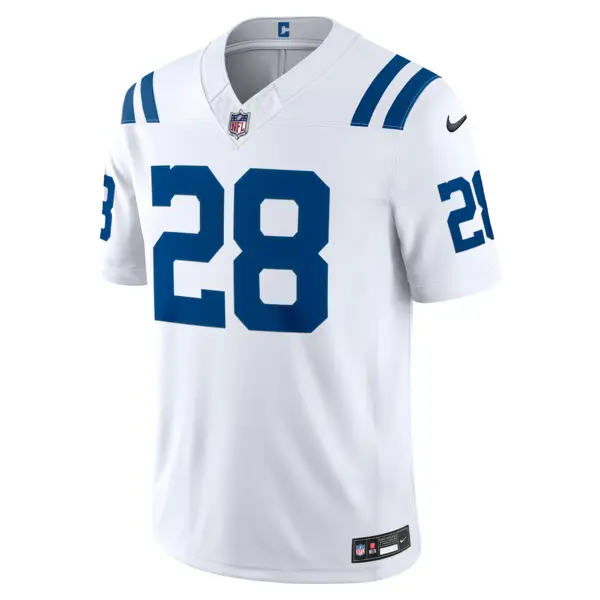 Nike Jonathan Taylor Indianapolis Colts Dri-fit Nfl Limited Jersey - White
