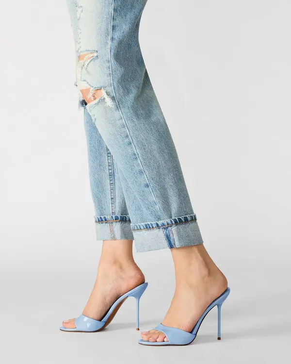 Steve Madden Davina Mule Heels - Light Blue