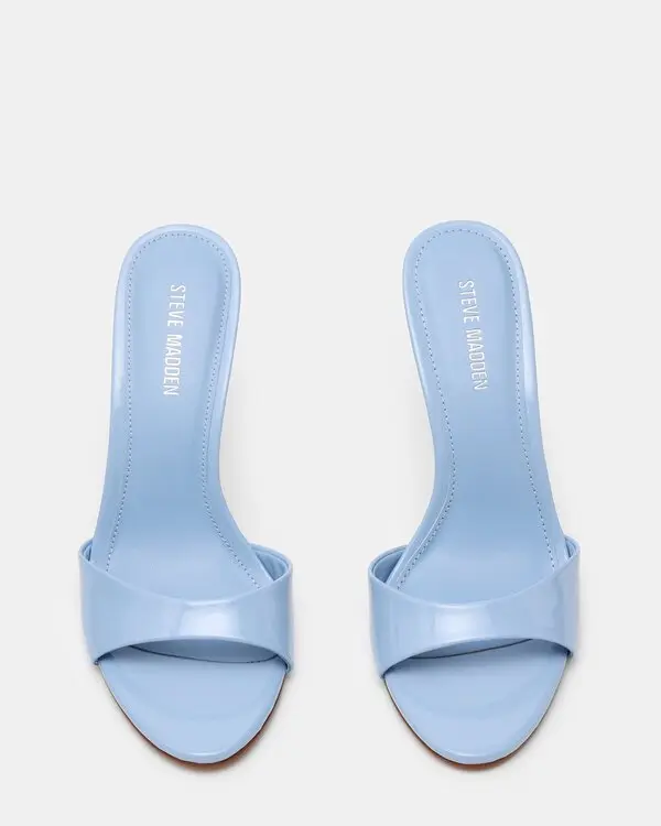 Steve Madden Davina Mule Heels - Light Blue