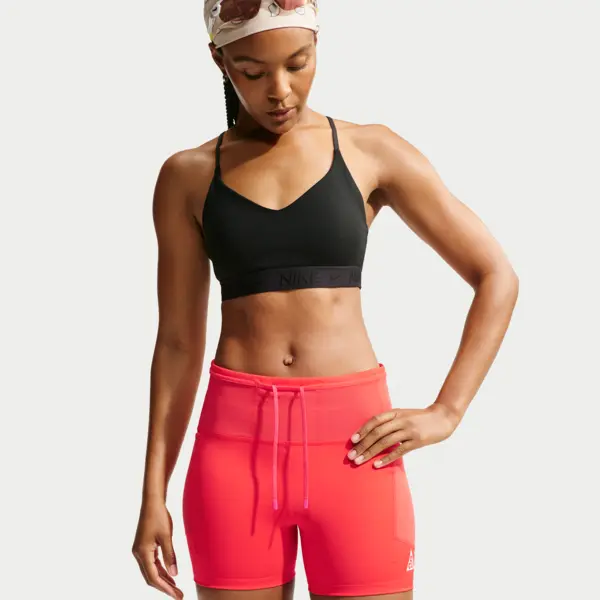 Nike Dri-fit High-waisted 4" Trail Running Shorts