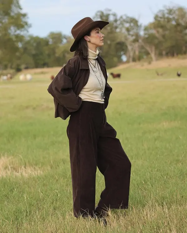 Splendid Parker Corduroy Trouser Pant - Java