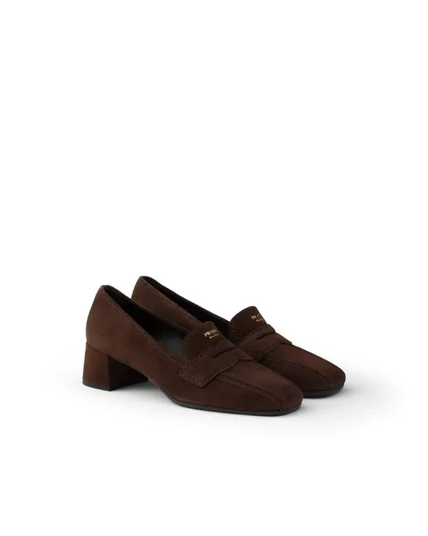 Prada Suede Loafers