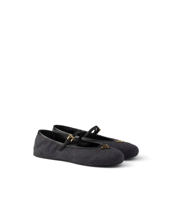 Prada Fabric Ballerinas