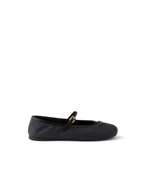 Prada Fabric Ballerinas
