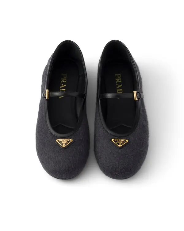 Prada Fabric Ballerinas