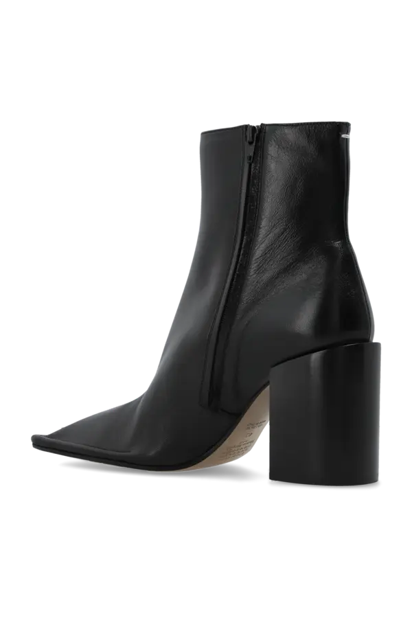 MAISON MARGIELA Leather Heeled Ankle Boots