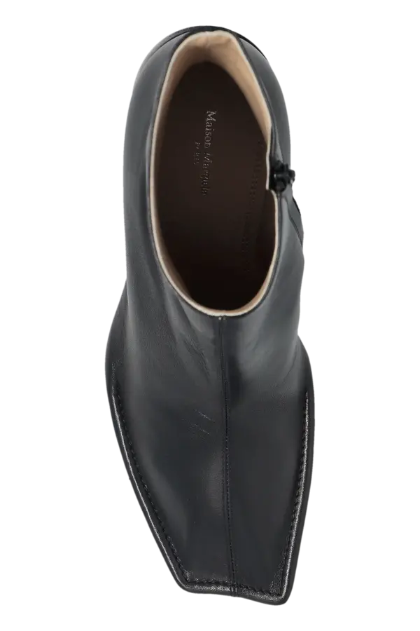 MAISON MARGIELA Leather Heeled Ankle Boots