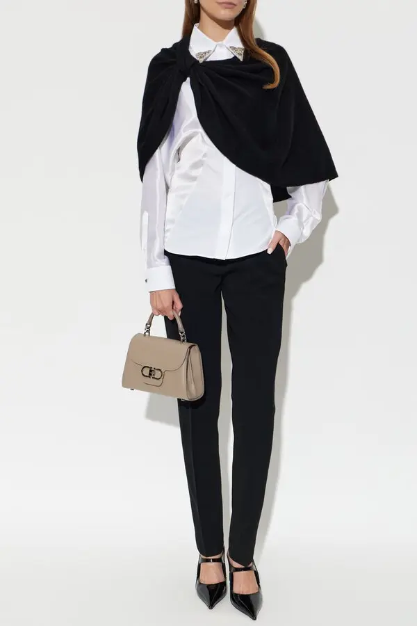 BY MALENE BIRGER Wool Poncho ‘pinne