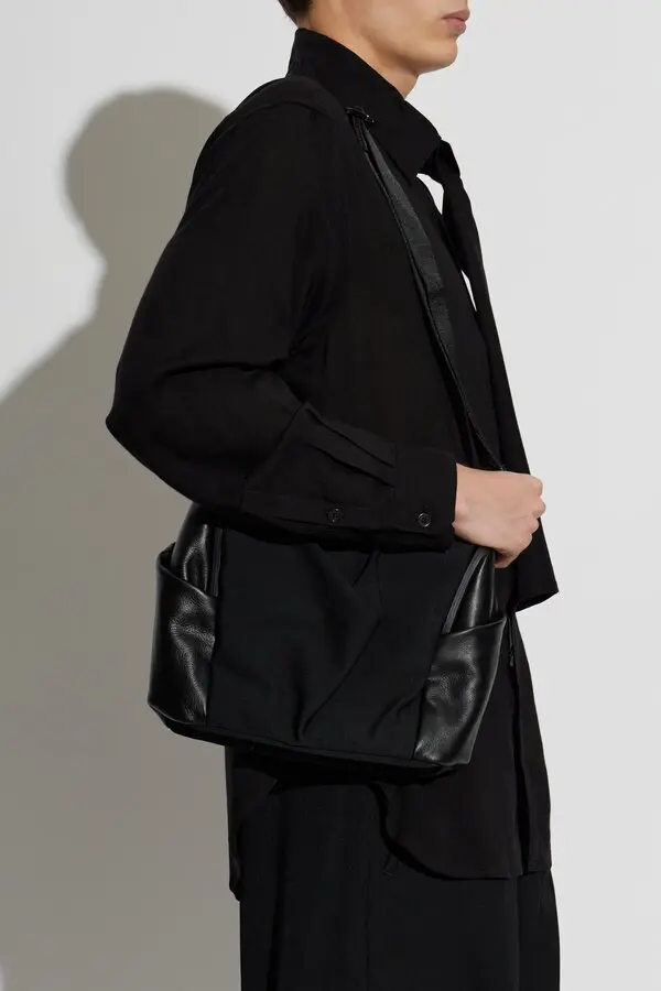 Yohji Yamamoto Bag Made Of Combined Materials
