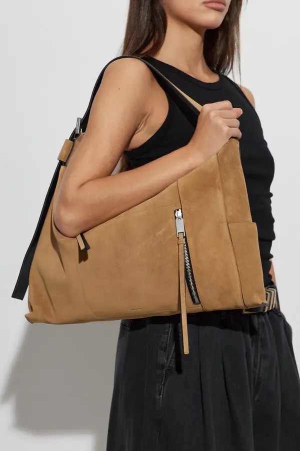 ALLSAINTS Alba’ Hobo Bag - Brown