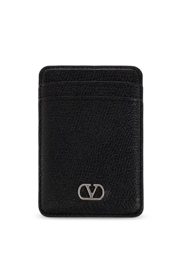 Valentino Garavani Magsafe Card Holder Case - Black