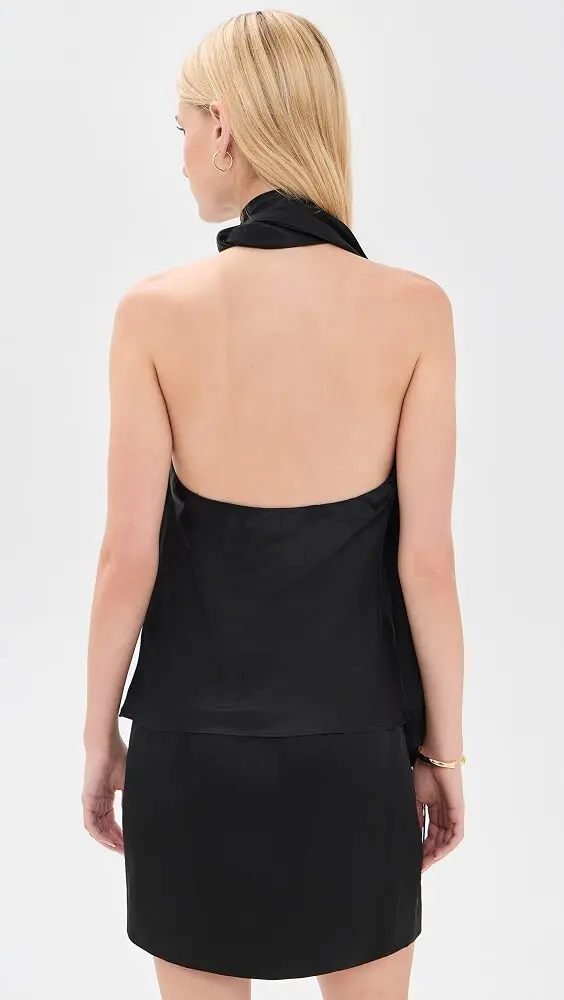 REFORMATION Sabi Silk Top