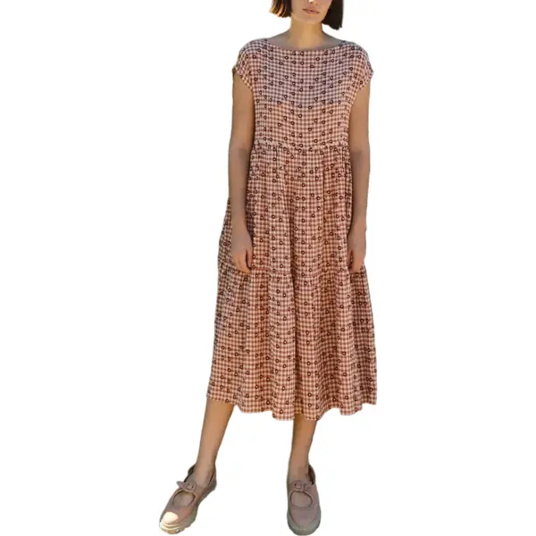 Ace & Jig Float Tiered Mini Dress - Sandbox