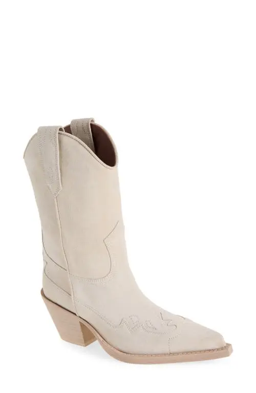 Paris Texas Dakota Western Boot - Angora