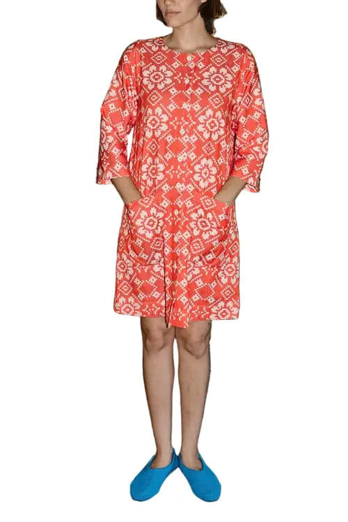 Ace & Jig Whit Button Front Mini Shift Dress - Love