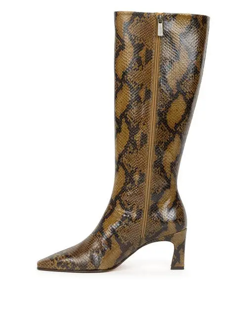 BOBBIES Coline Knee High Boots - Khaki Mamba