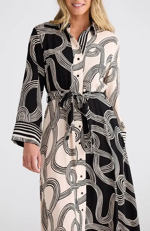 BRAVE+TRUE Lucy Print Shirtdress