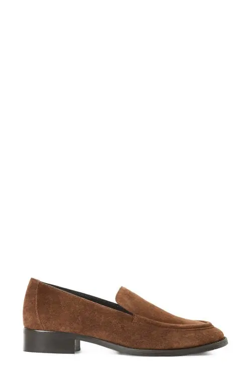 Aquatalia Sinita Water Repellent Loafer - Cognac Suede