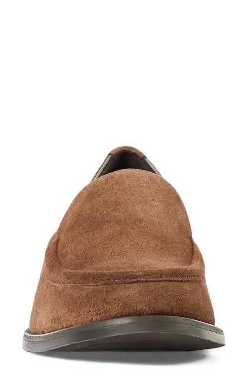 Aquatalia Sinita Water Repellent Loafer - Cognac Suede